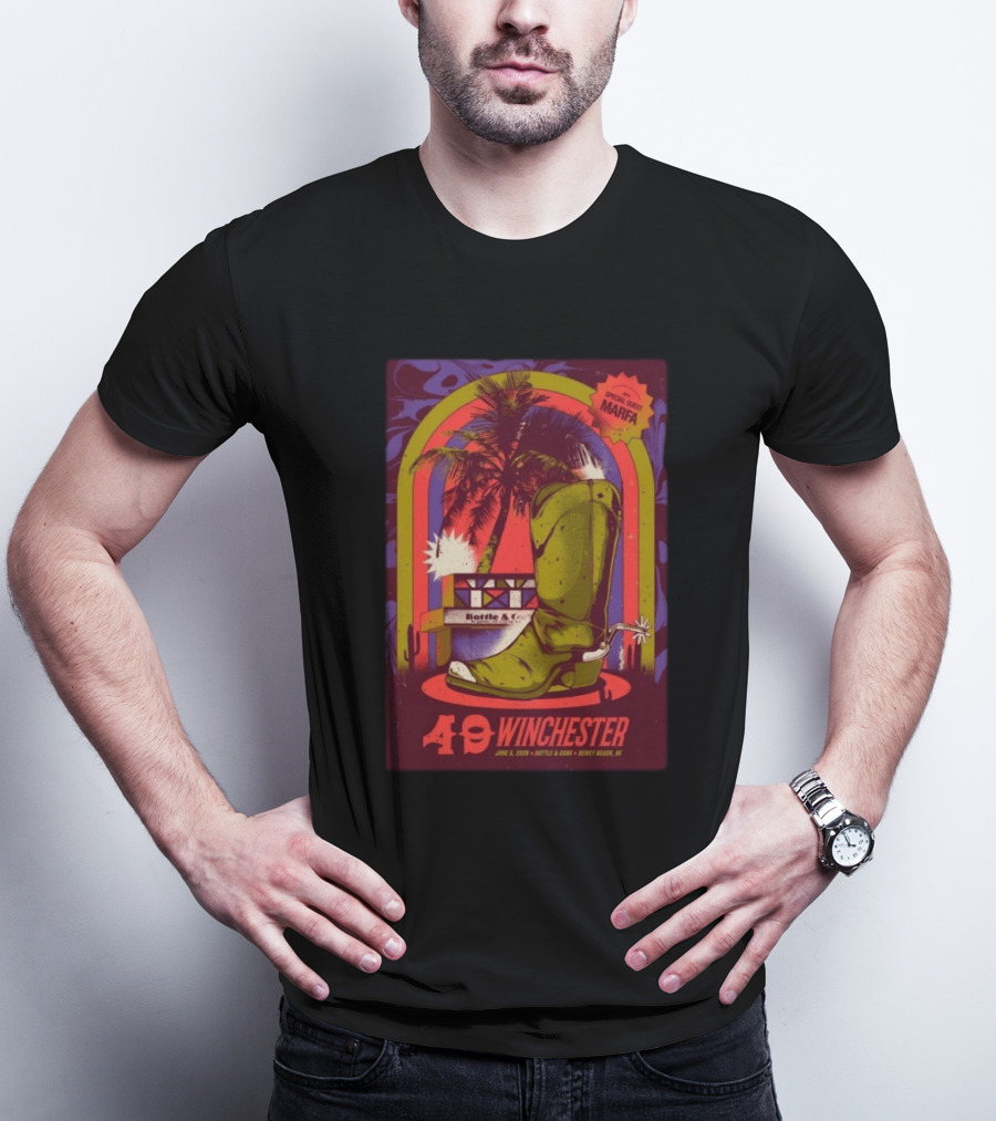 49 Winchester June 5 2026 Bottle & Cork Dewey Beach DE Special Guest Marfa T-Shirt