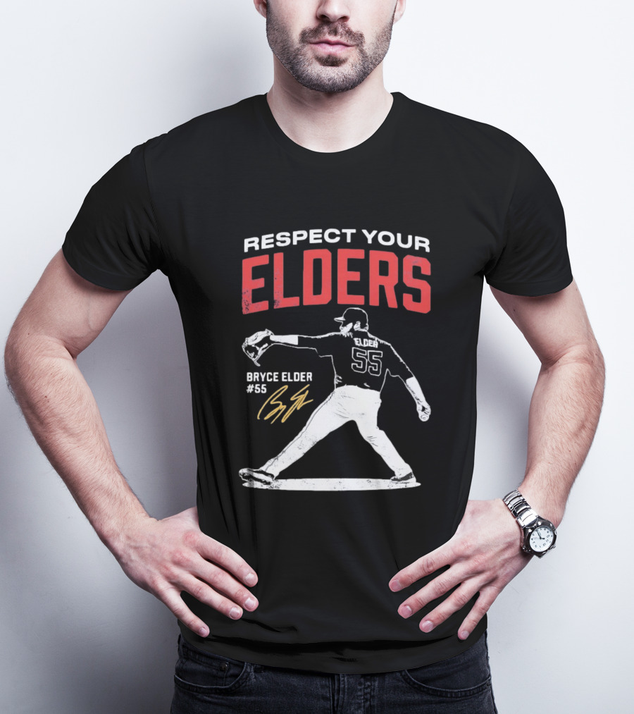 Respect Your Elders Bryce Elder #55 Atlanta T-Shirt