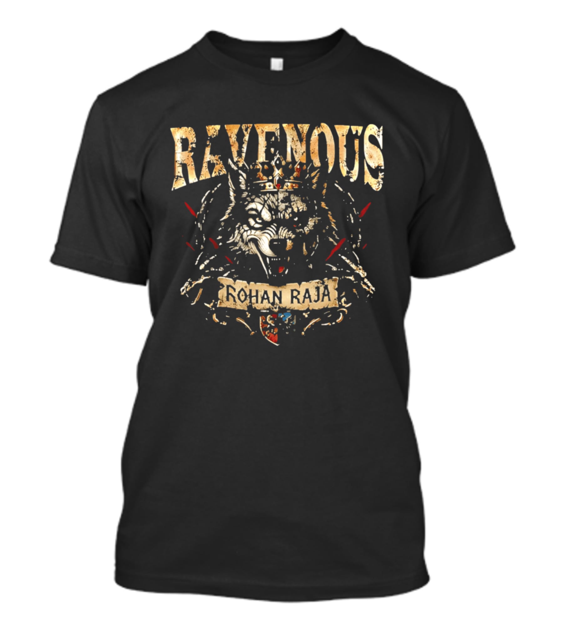 Ravenous Wolf Crown Rohan Raja T-Shirt