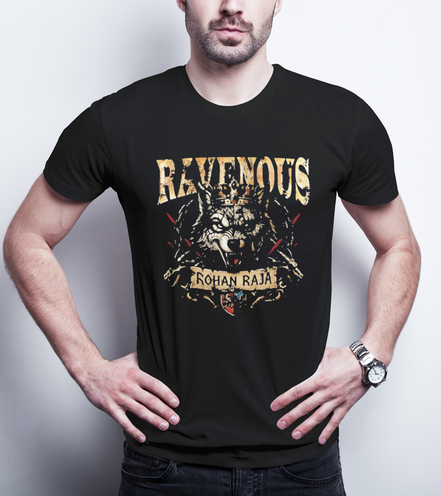 Ravenous Wolf Crown Rohan Raja T-Shirt