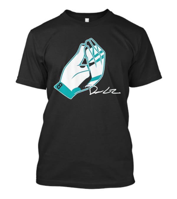 Dominic Canzone Seattle Mariners Che Vuoi Hand Gesture 8 Signature T-Shirt