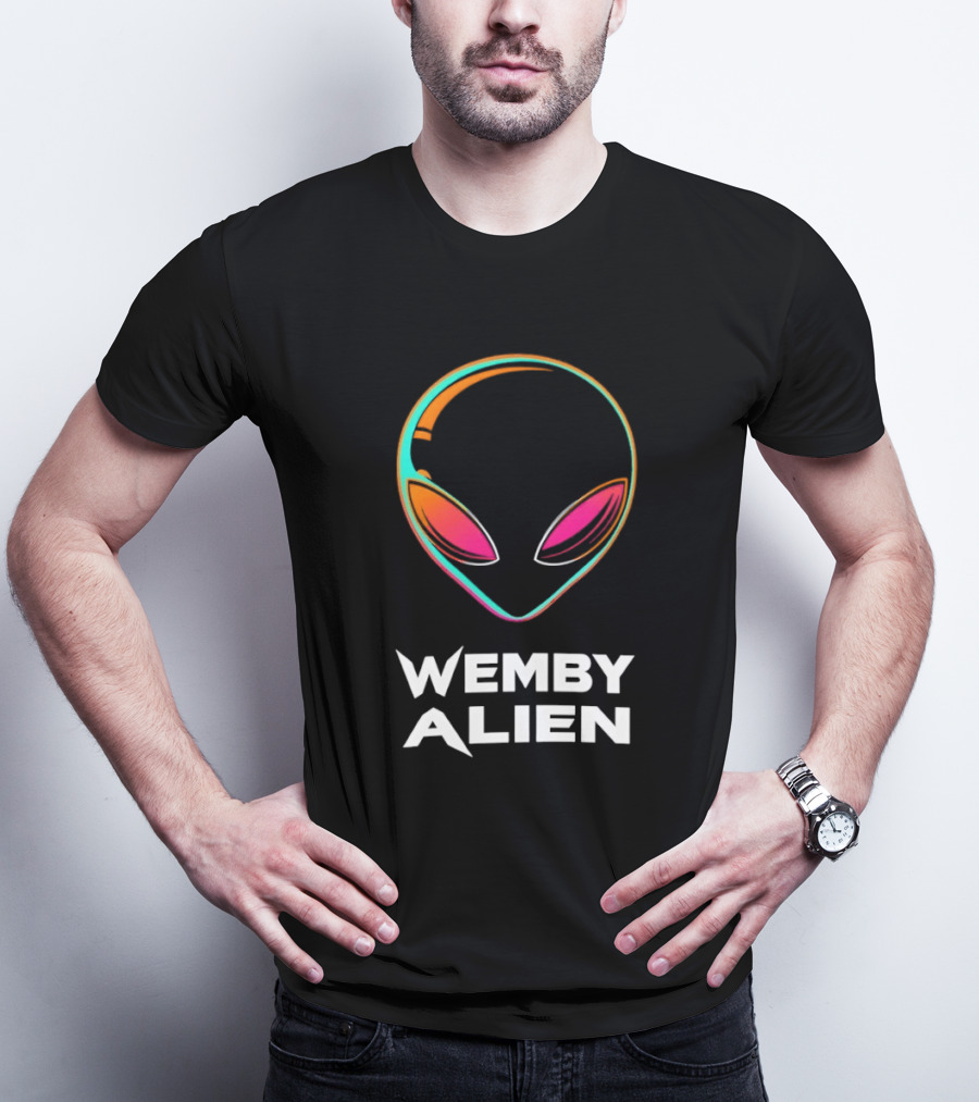 Wemby Alien San Antonio Spurs Fiesta Extraterrestrial Edition T-Shirt