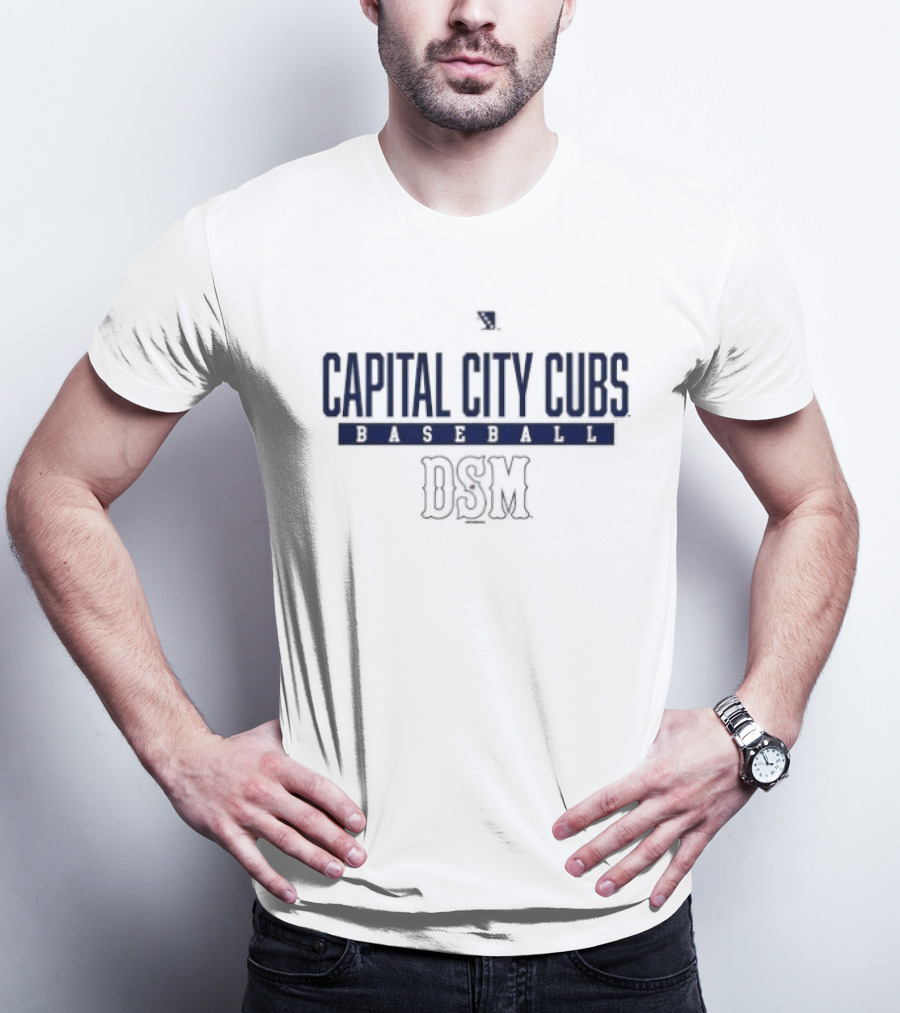 Capital City Cubs Des Moines DSM MLB Baseball Team T-Shirt