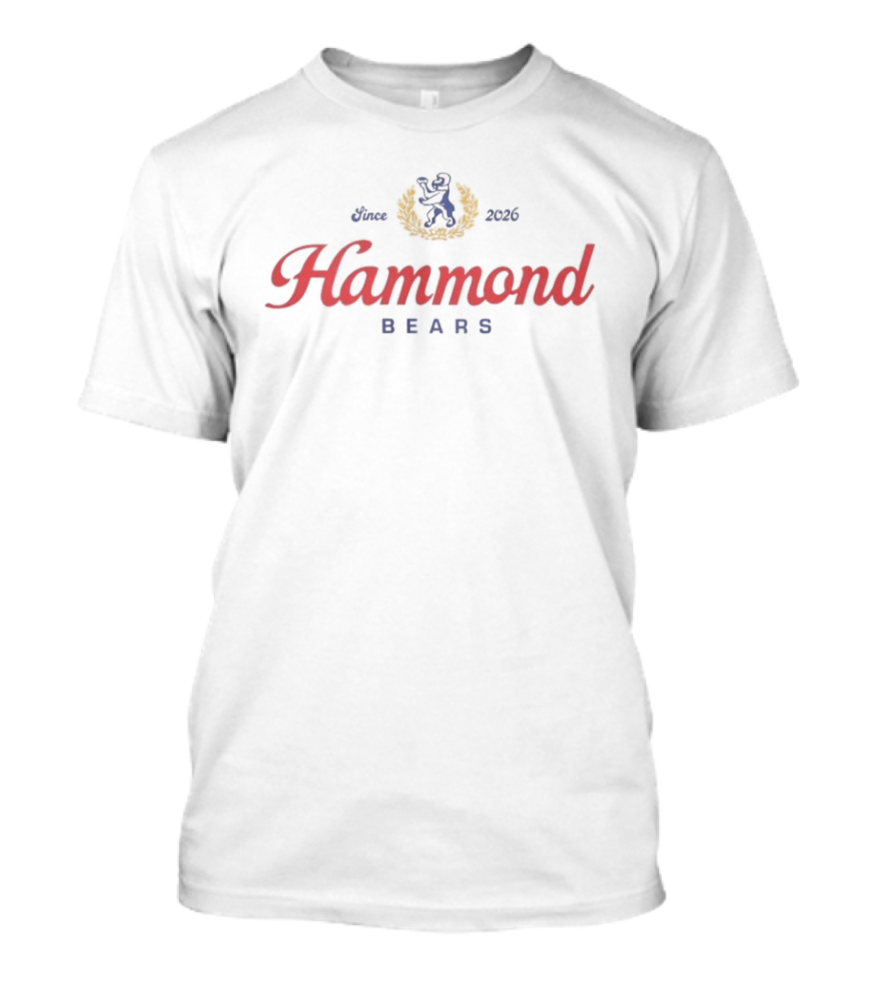 Hammond Bears 2026 Chicago Team Established Since 2026 T-Shirt