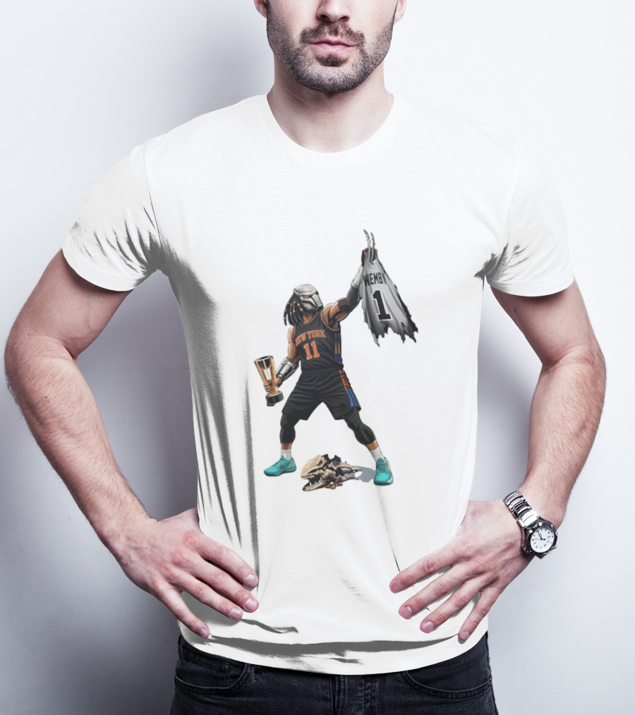 Jalen Brunson Warrior New York Knicks NBA Trophy Wemby 2026 T-Shirt