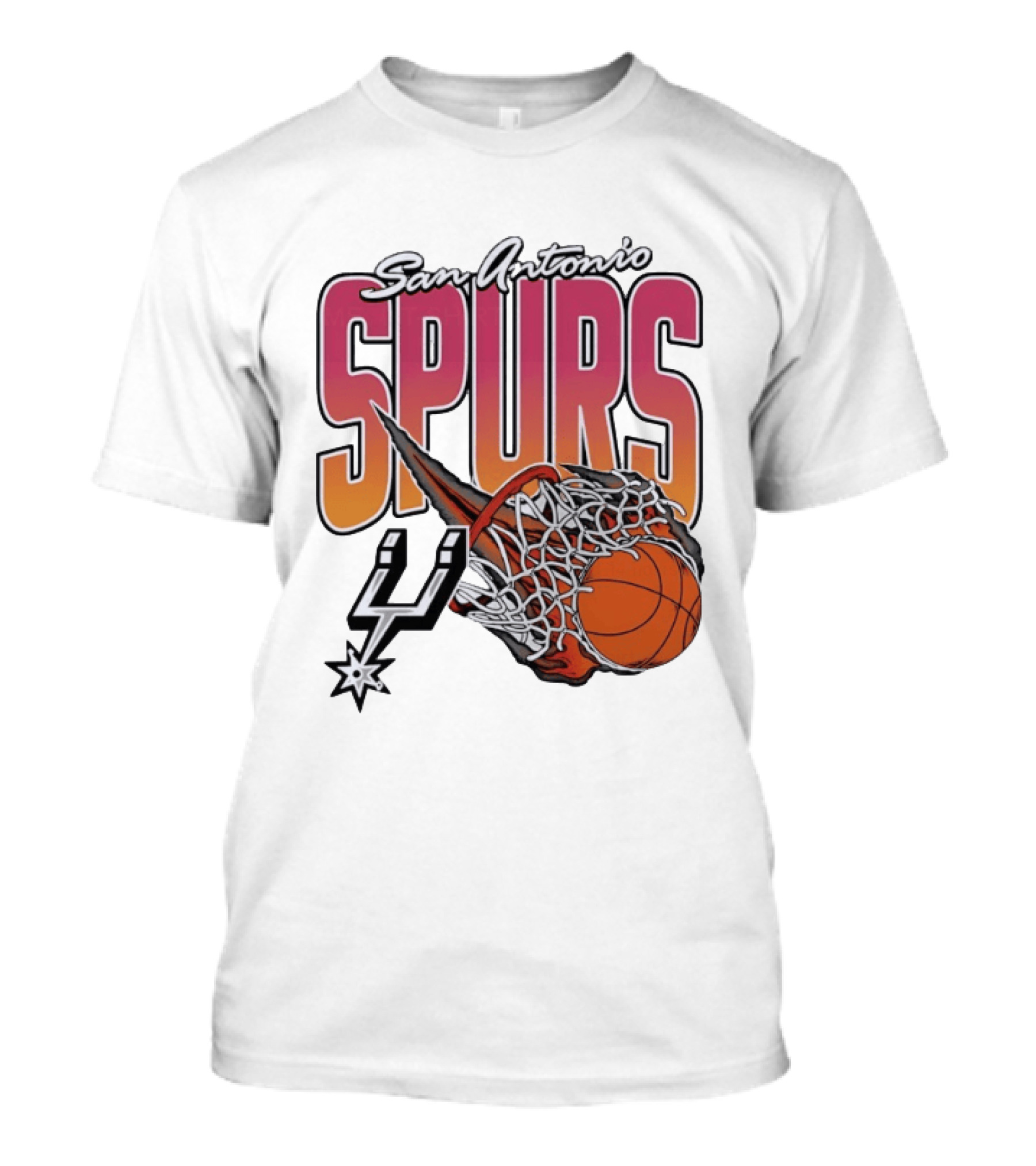 San Antonio Spurs Teal Basketball Explosion T-Shirt
