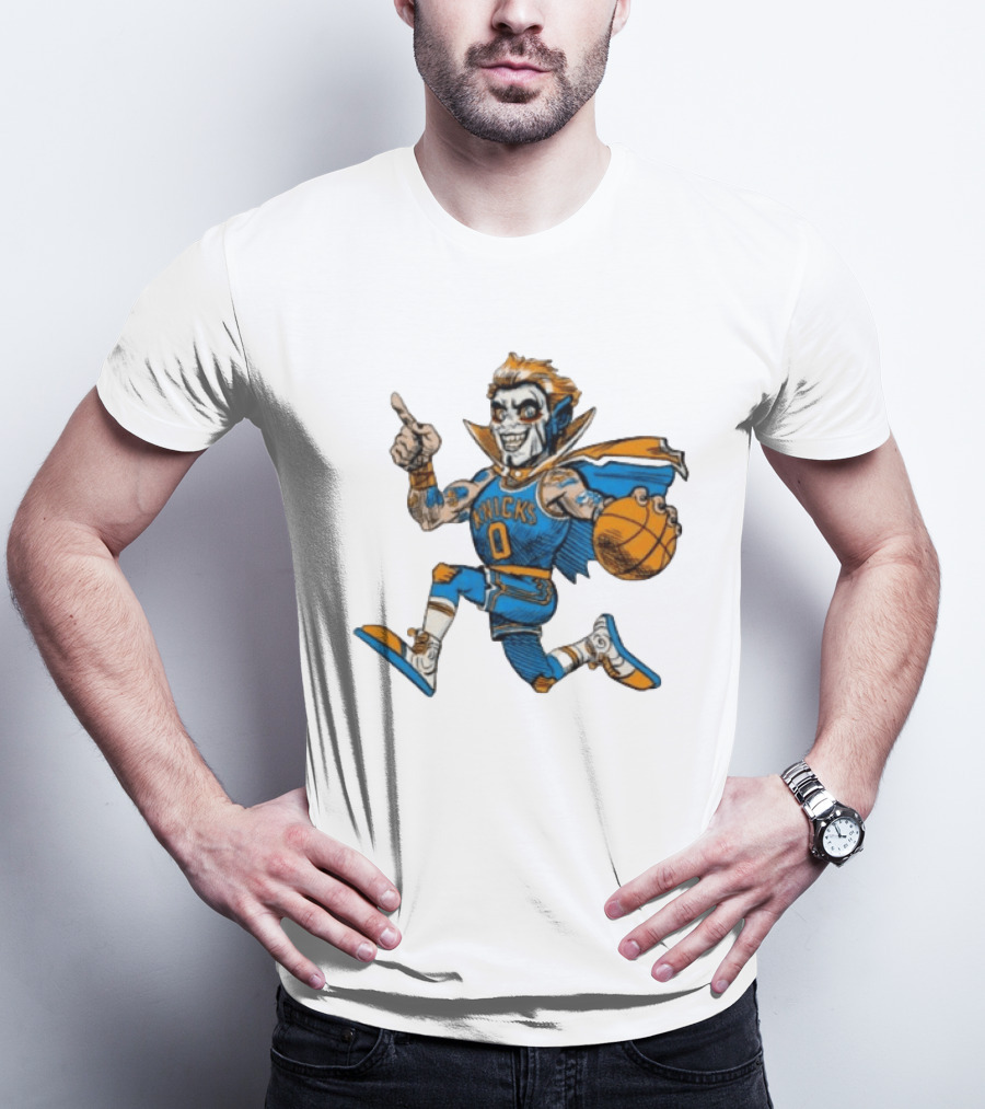 New York Knicks Danhausen Basketball Player T-Shirt