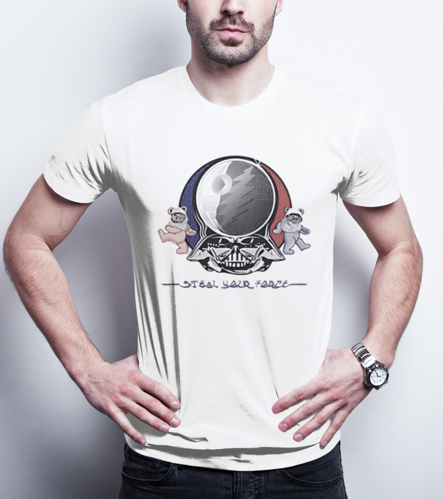 Steal Your Face Grateful Dead Dancing Bears Darth Vader T-Shirt