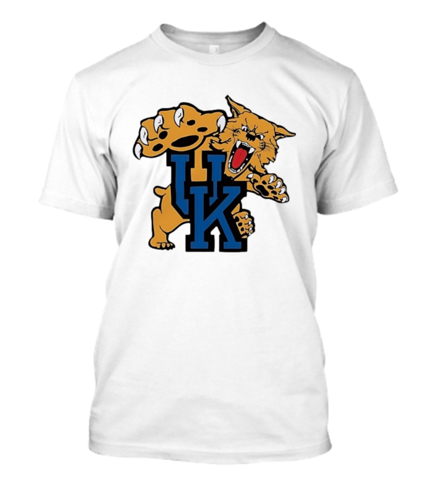 University Of Kentucky Wildcats UK Claw Mascot Sports Team T-Shirt