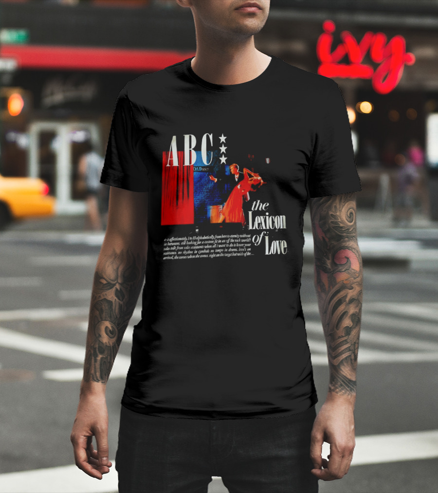 ABC The Lexicon Of Love A Z Affectionately Alphabetically T-Shirt