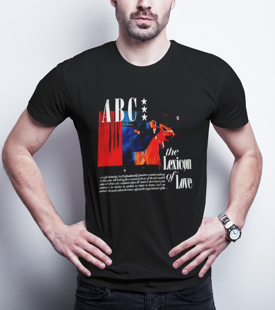 ABC The Lexicon Of Love A Z Affectionately Alphabetically T-Shirt