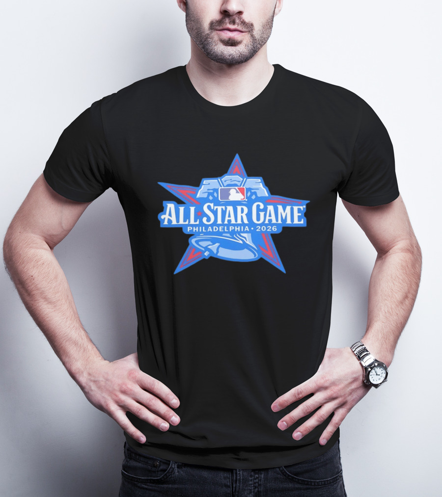 All Star Game Philadelphia 2026 MLB Liberty Bell Baseball T-Shirt