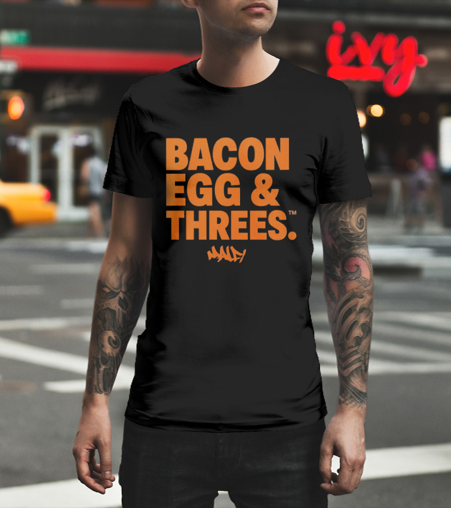 Bacon Egg And Threes Munday T-Shirt