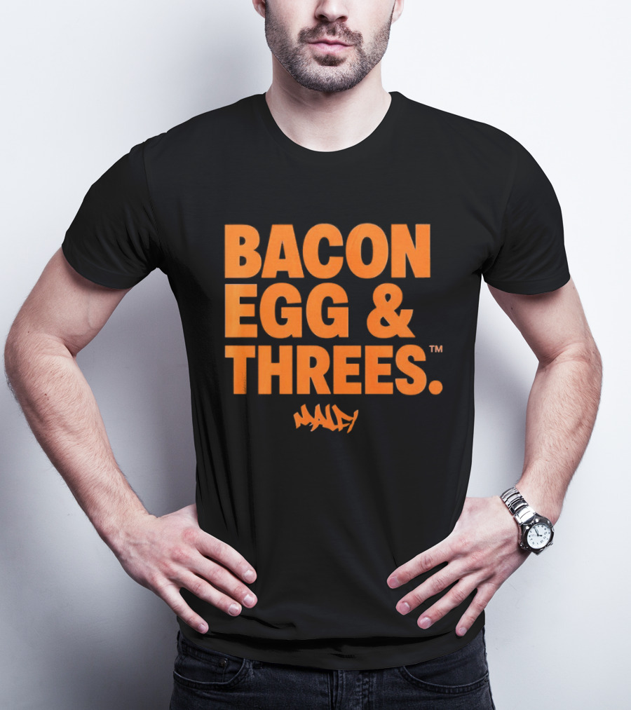Bacon Egg And Threes Munday T-Shirt
