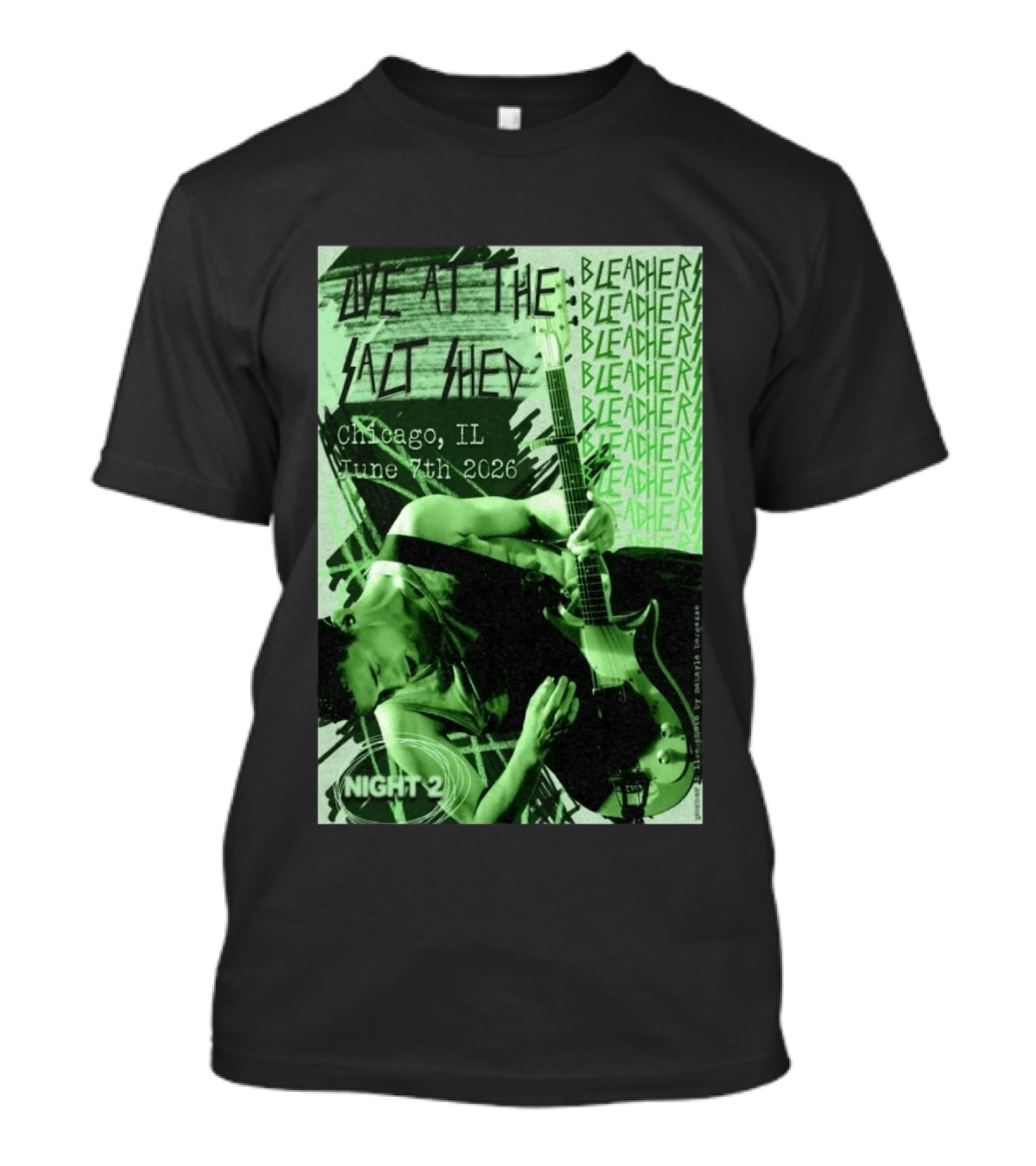 Bleachers Live At The Salt Shed Chicago June 7th 2026 Night 2 T-Shirt