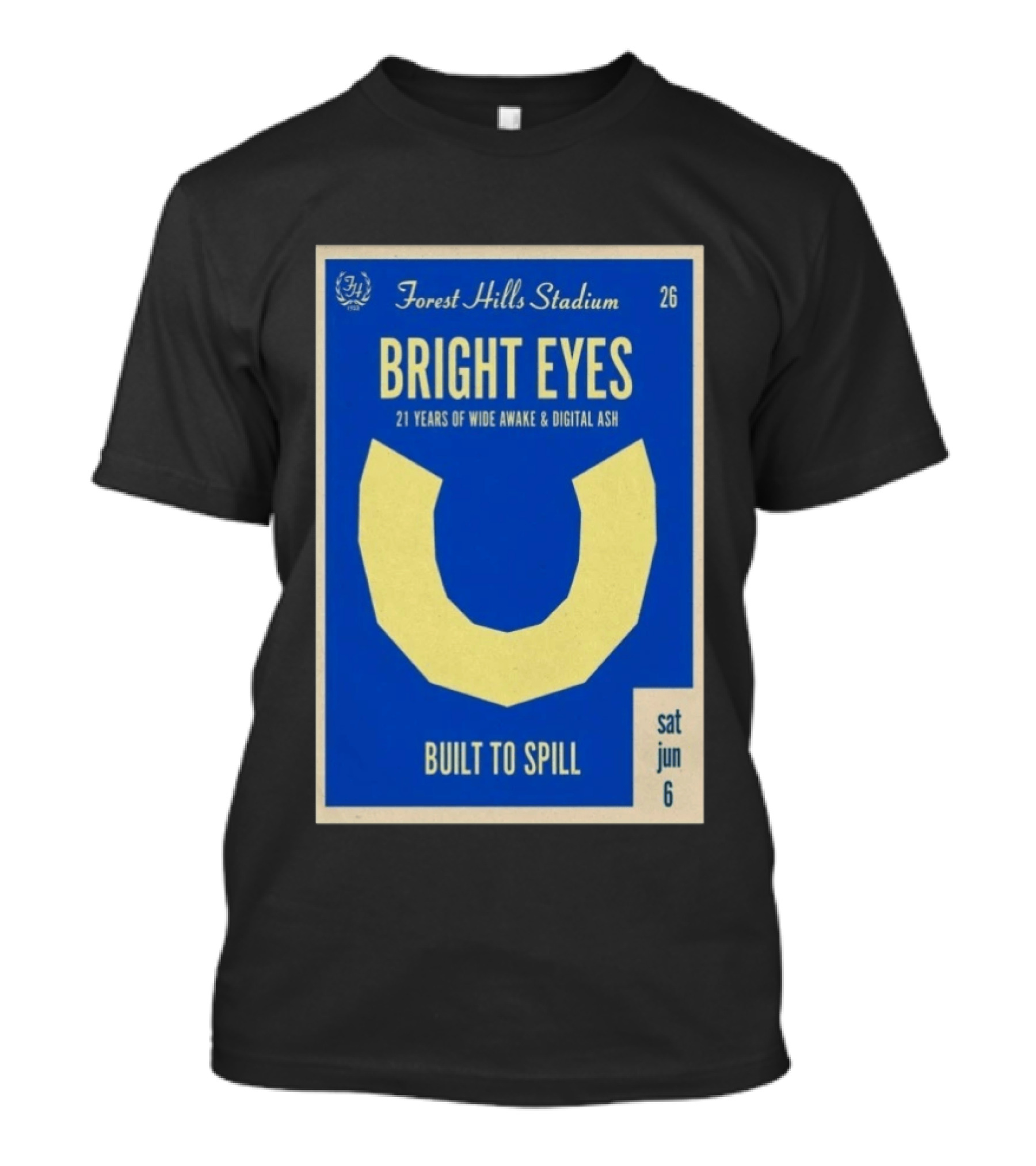 Forest Hills Stadium Bright Eyes 21 Years Of Wide Awake And Digital Ash Built To Spill June 6 T-Shirt