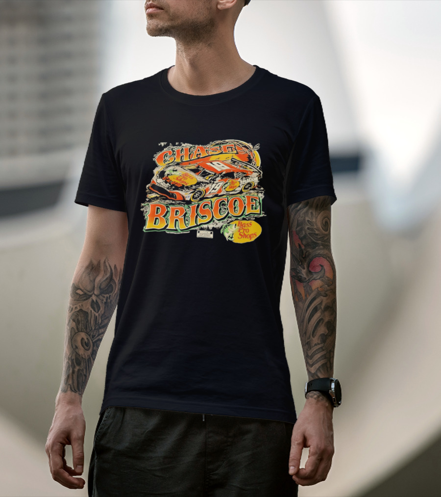 Chase Briscoe 19 Bass Pro Shops NASCAR Cup Series Racing T-Shirt