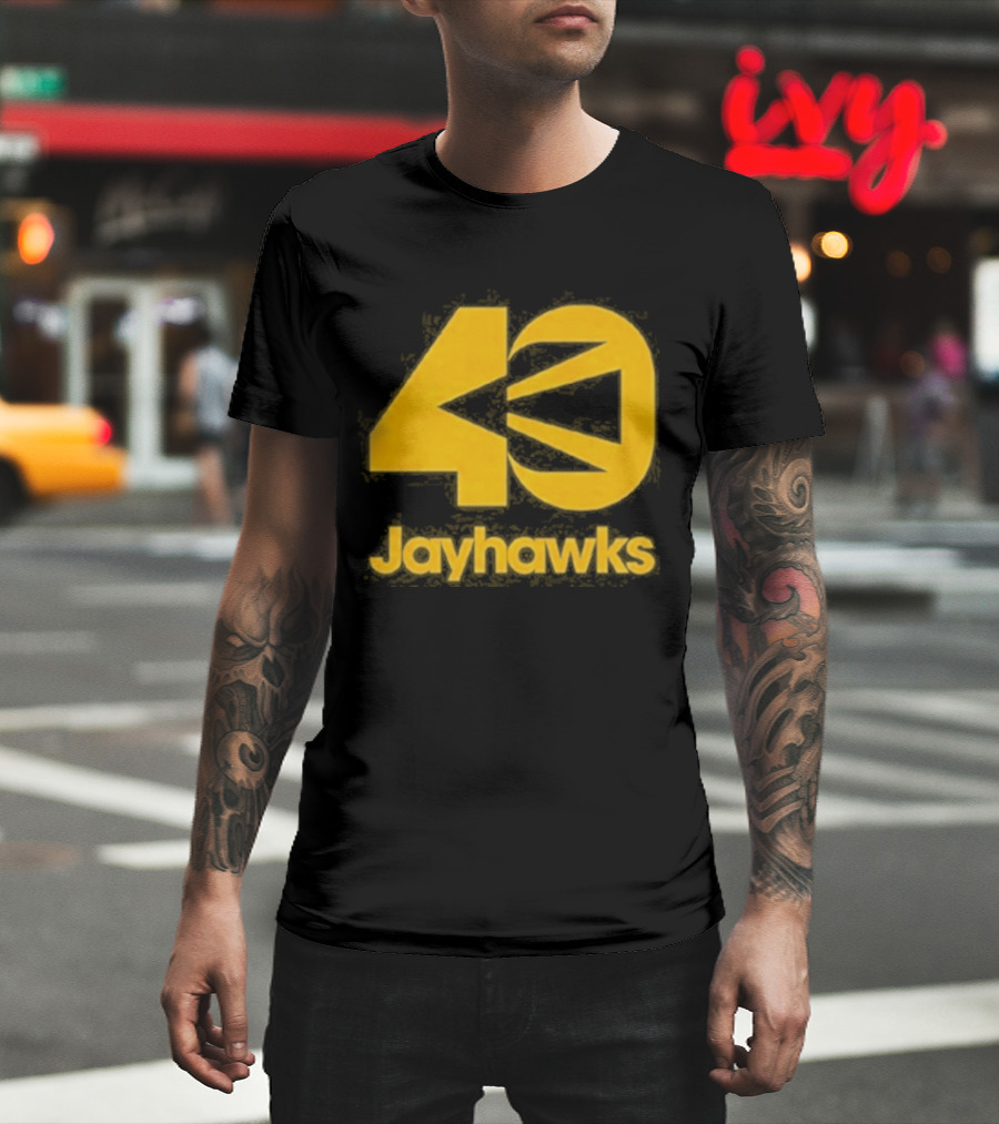 Jayhawks 40th Anniversary Celebration T-Shirt