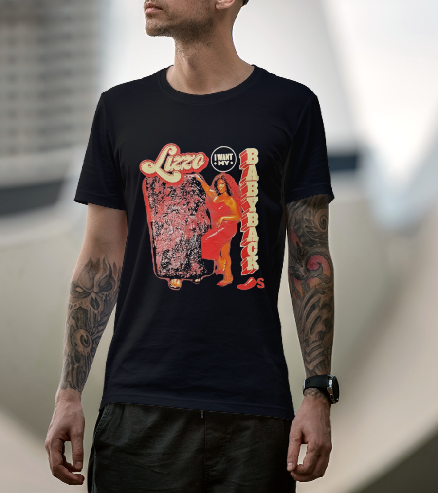 Lizzo I Want My Babyback Ribs Chili's T-Shirt