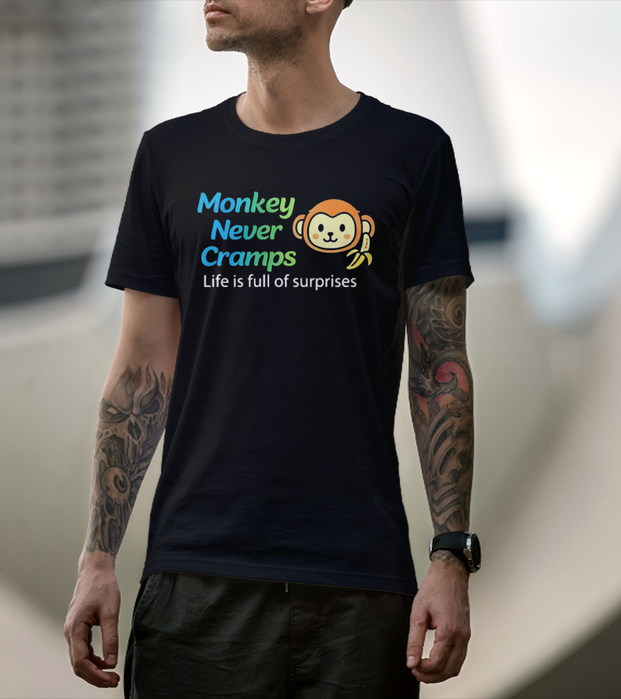 Monkey Never Cramps Life Is Full Of Surprises Munenori Kawasaki T-Shirt
