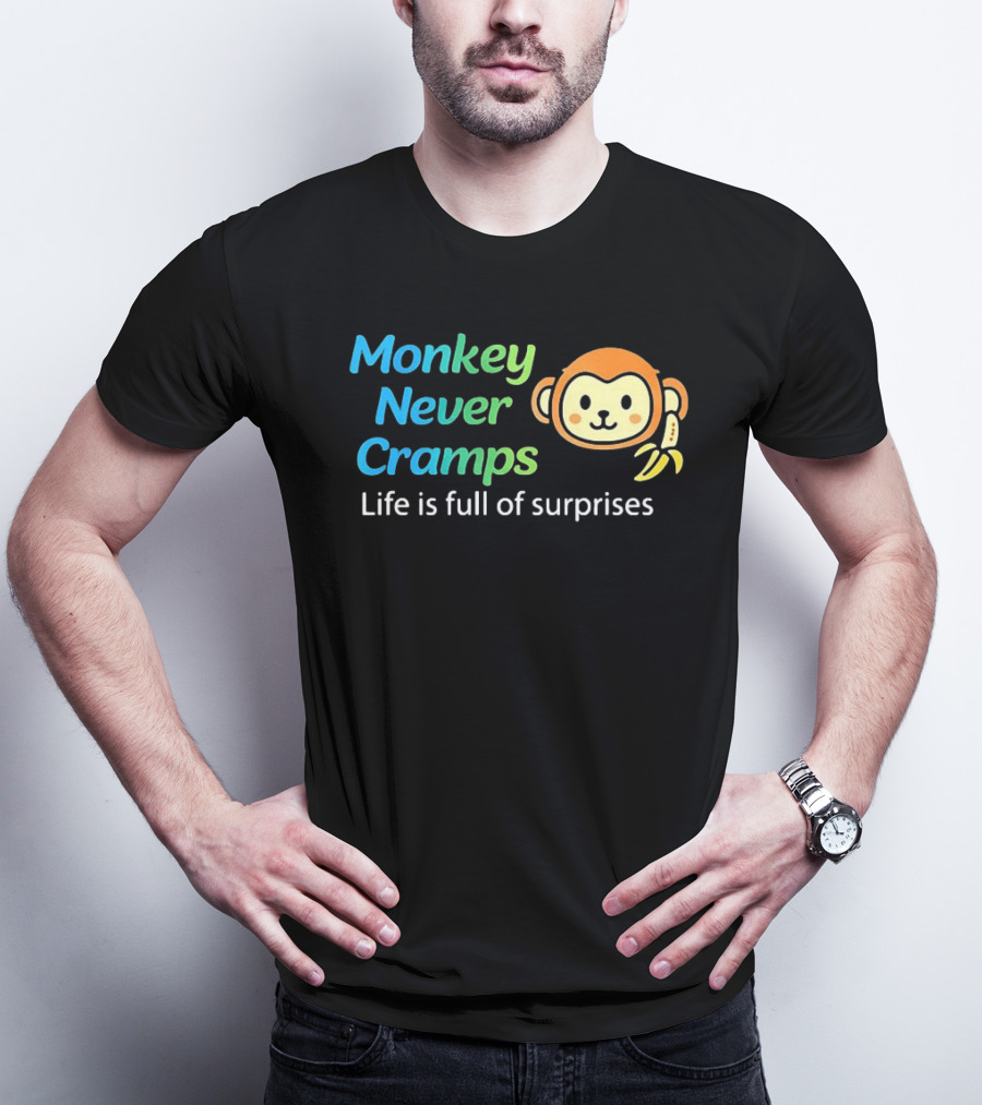 Monkey Never Cramps Life Is Full Of Surprises Munenori Kawasaki T-Shirt