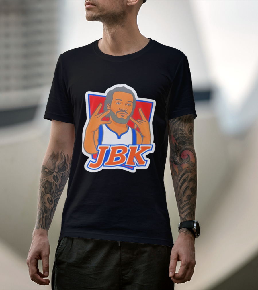New York Knicks Jalen Brunson JBK Caricature T-Shirt