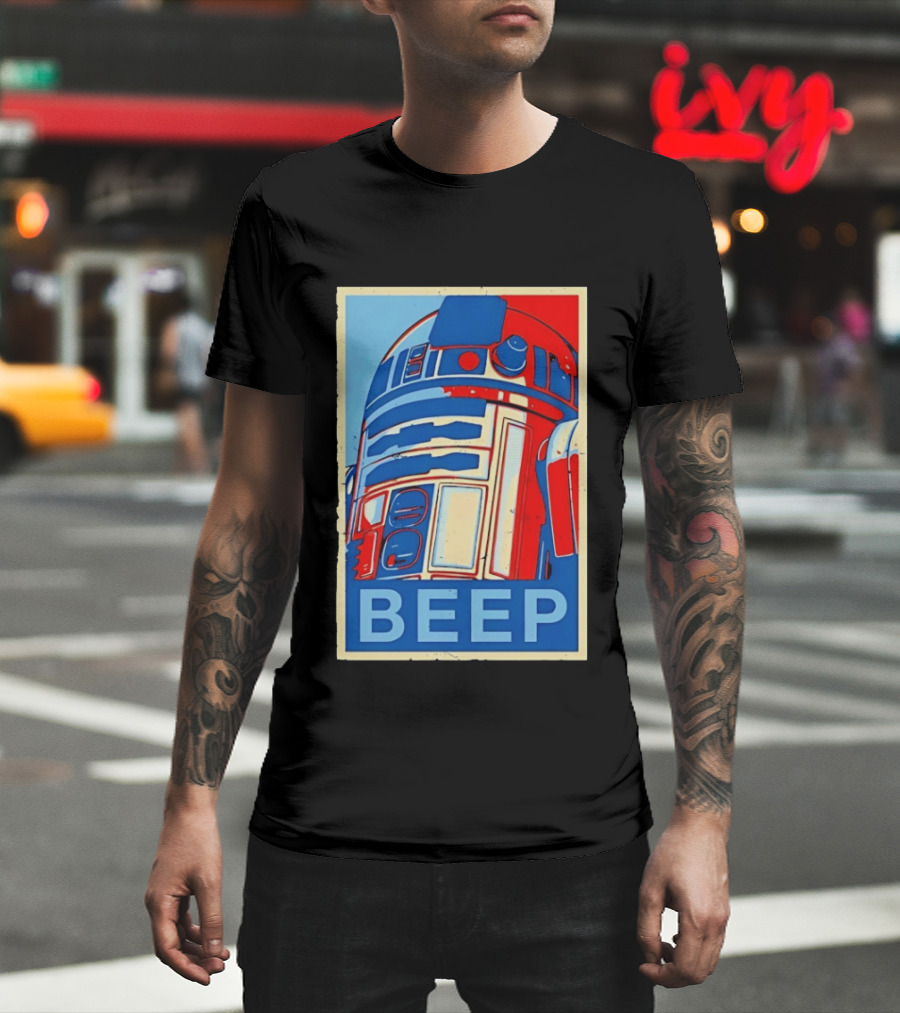 Star Wars R2 D2 BEEP T-Shirt