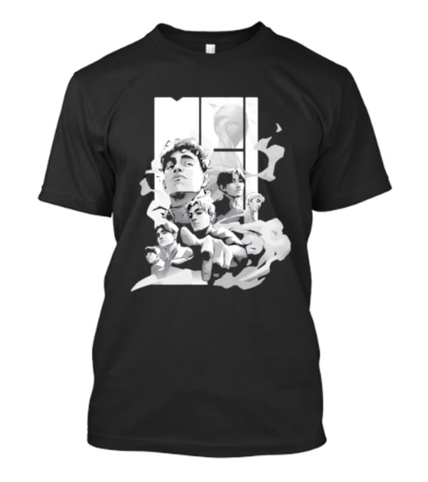 MSI Piece Of History Faces And Figures T-Shirt