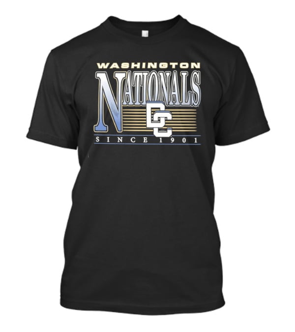 Washington Nationals DC MLB Baseball Sport League Team Since 1901 T-Shirt