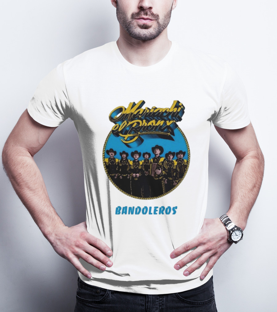 Mariachi El Bronx Bandoleros Retro Music T-Shirt