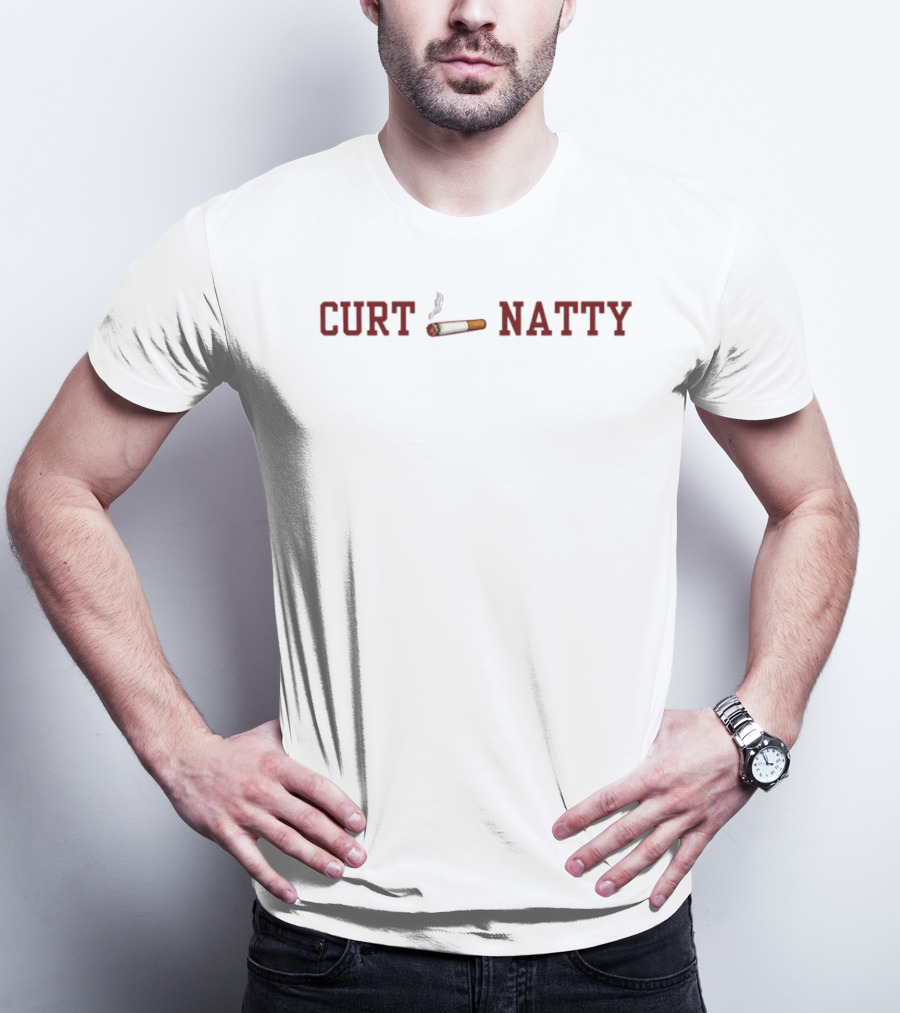 Curt Natty Smoking Cigarette T-Shirt