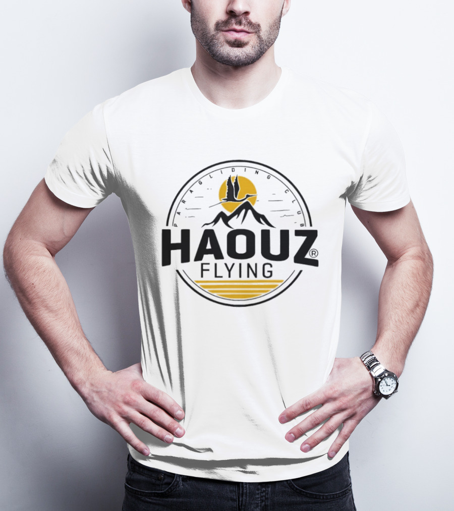 Haouz Flying Paragliding Club Mountains Adventure T-Shirt