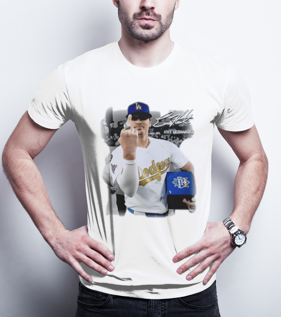 Kike Hernandez Former Dodgers T-Shirt