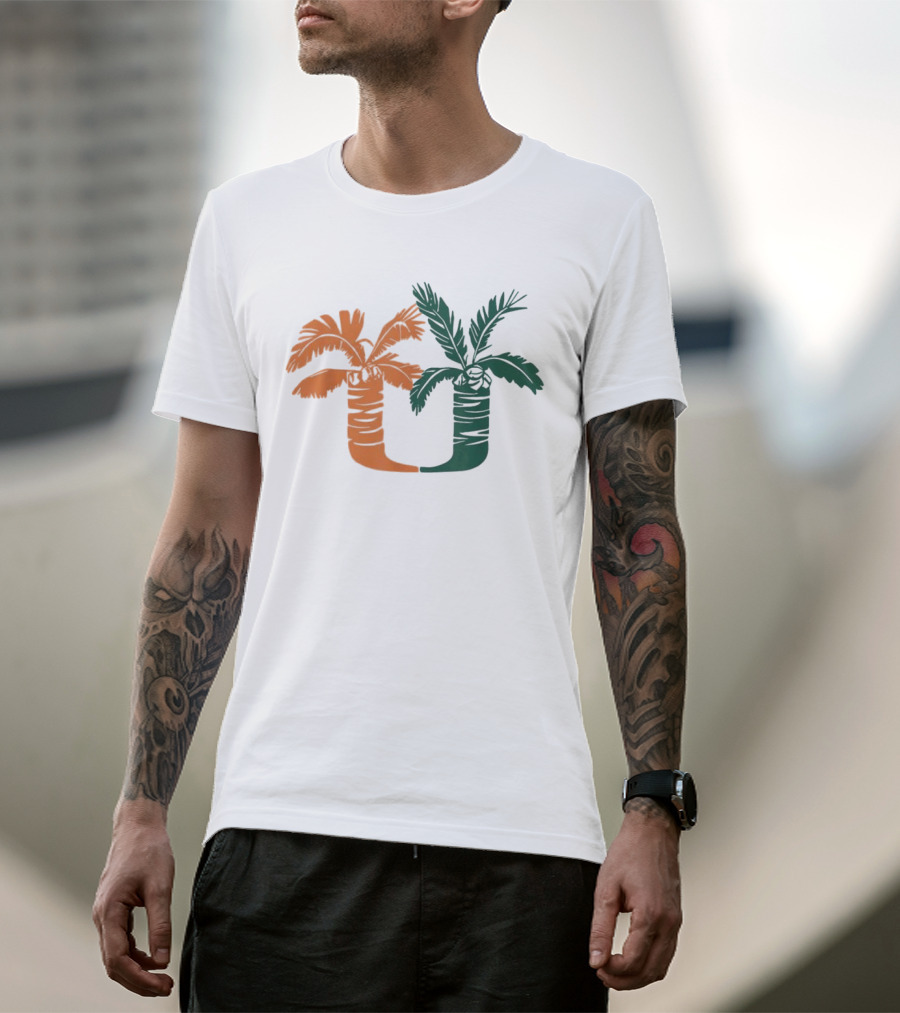 Miami U Palm Trees Classic 90s T-Shirt