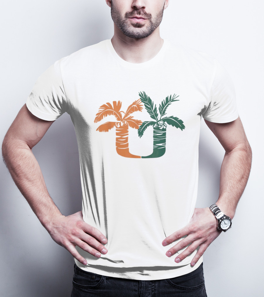 Miami U Palm Trees Classic 90s T-Shirt