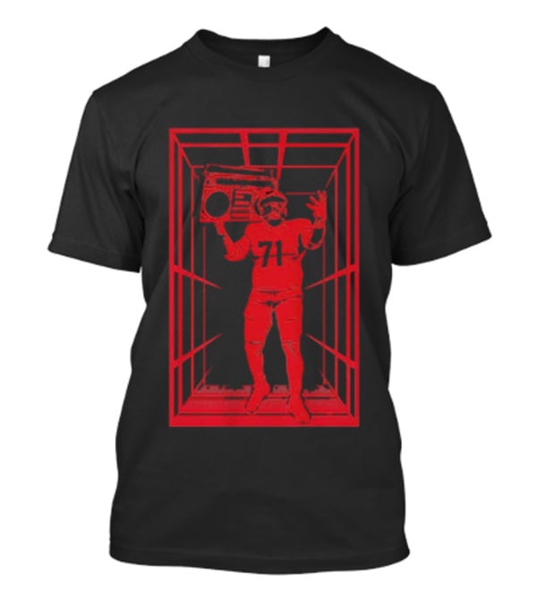 Trent Williams Bay Area Boomin San Francisco Football 71 Boombox T-Shirt