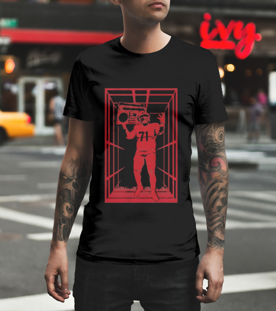 Trent Williams Bay Area Boomin San Francisco Football 71 Boombox T-Shirt