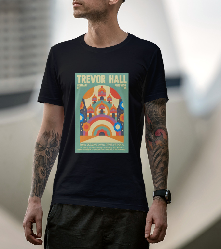 Trevor Hall February 7 2026 Aliso Viejo Soka Performing Arts Center T-Shirt