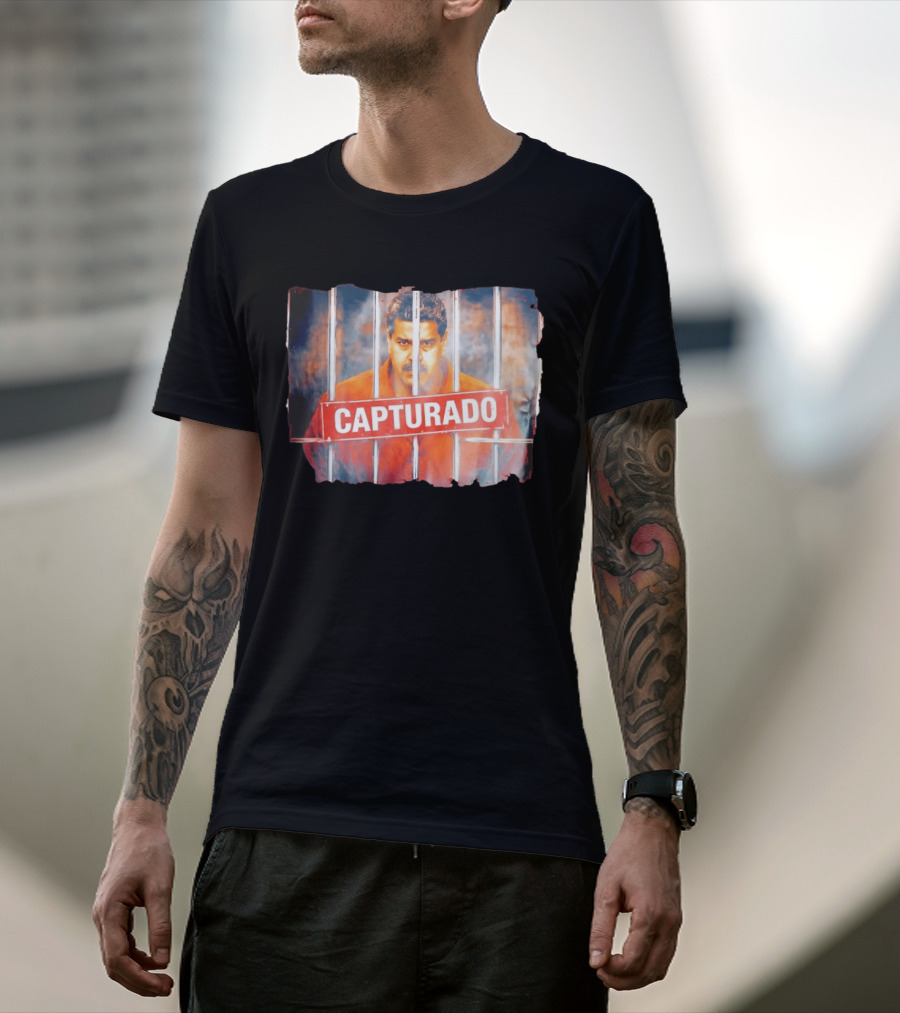 Nicolas Maduro Capturado Behind Bars Prison T-Shirt