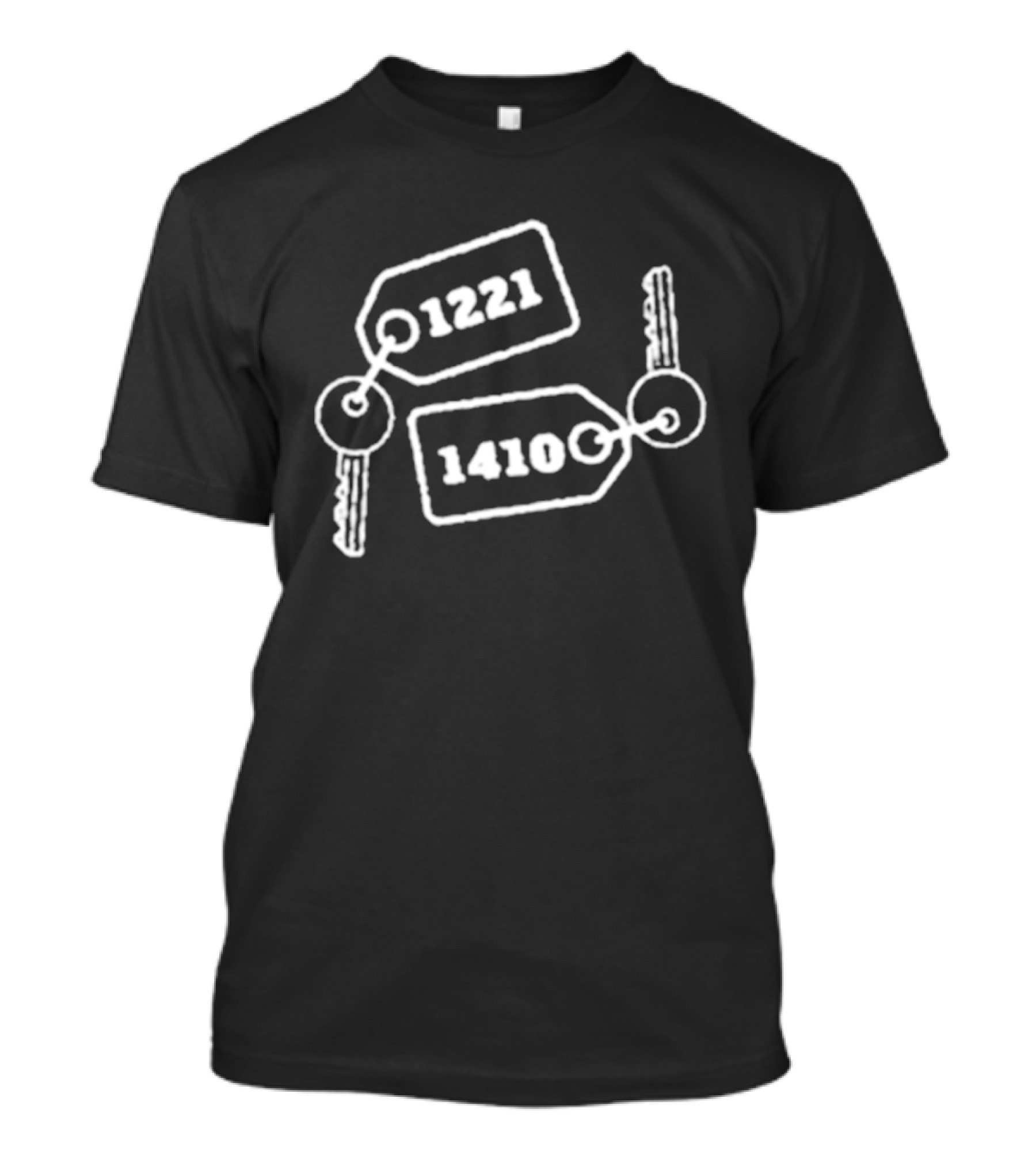 Room Numbers 1221 1410 Team Hollanov Hockey Romance Heated Rivalry T-Shirt