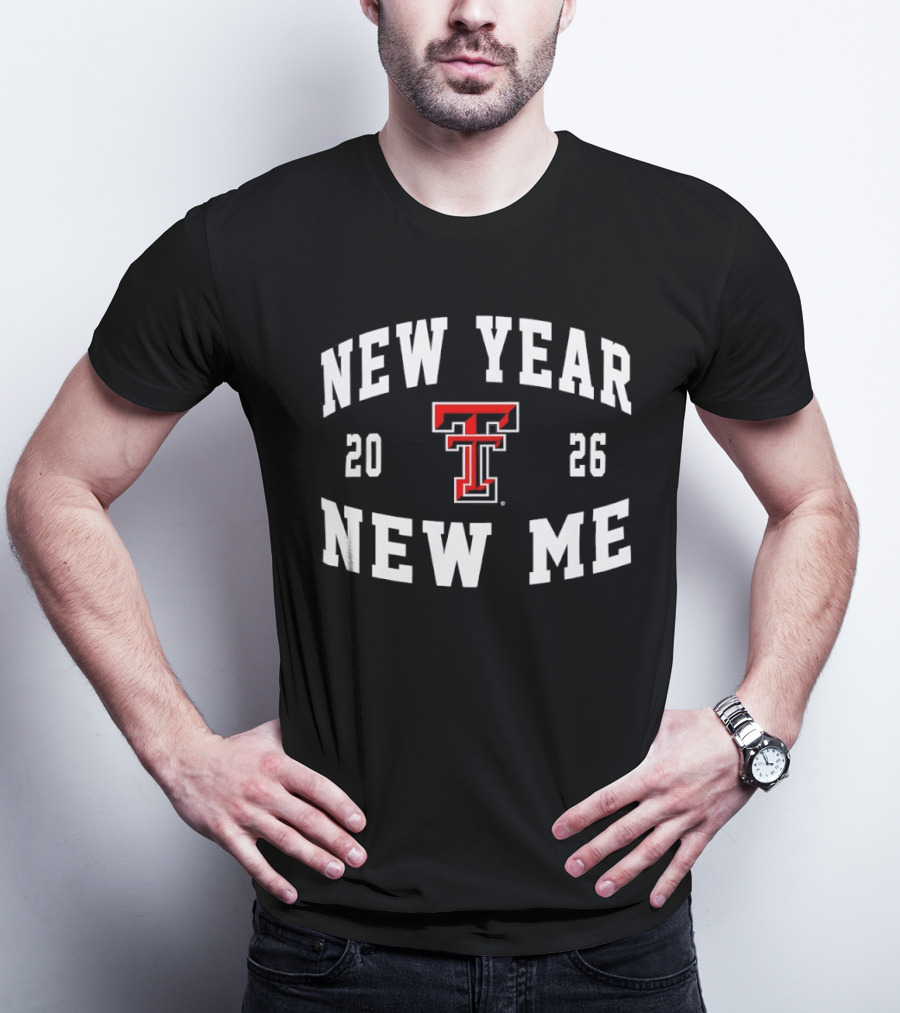 Texas Tech Red Raiders New Year New Me 2026 T-Shirt