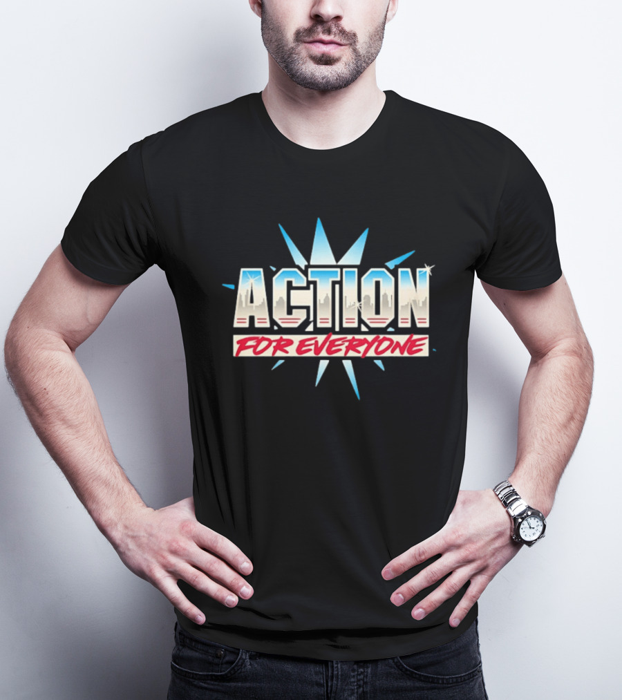 Action For Everyone Skyline Burst T-Shirt