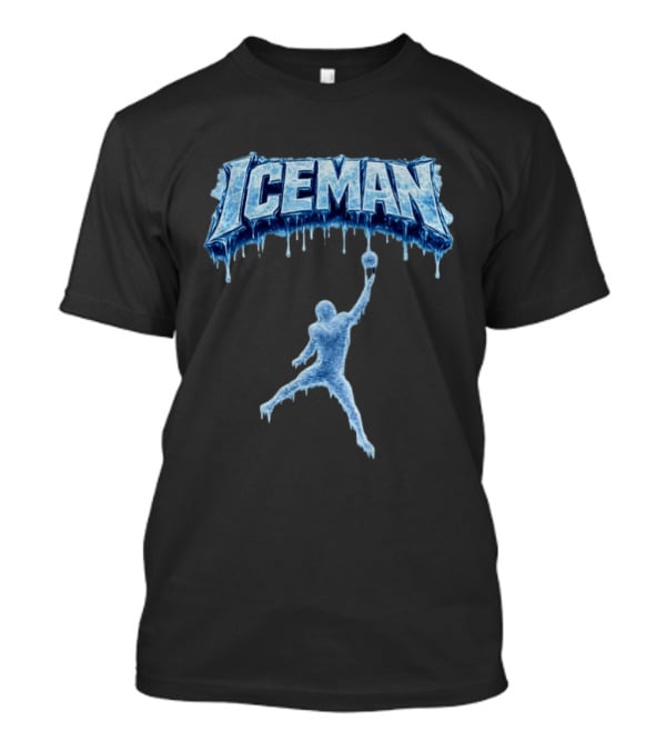 Iceman Caleb Williams Chicago Bears Football Player Ice T-Shirt