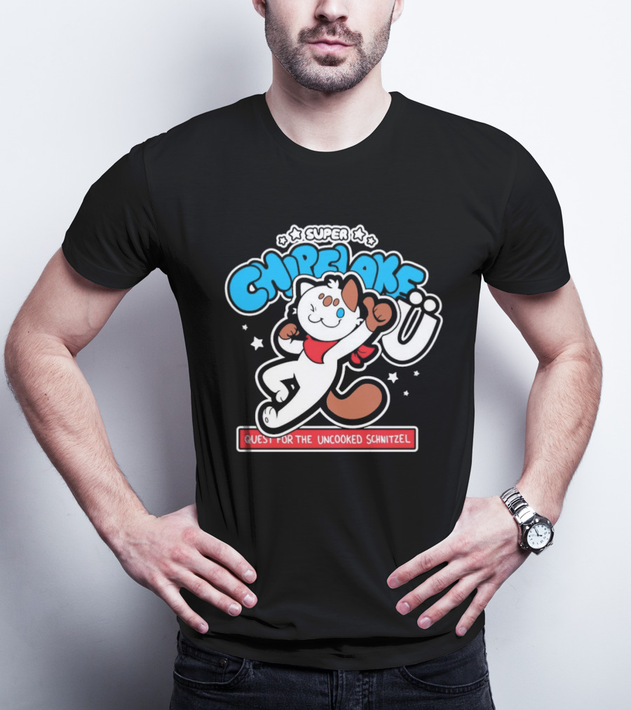 Chipflake Super Chipflake Ü Quest For The Uncooked Schnitzel T-Shirt