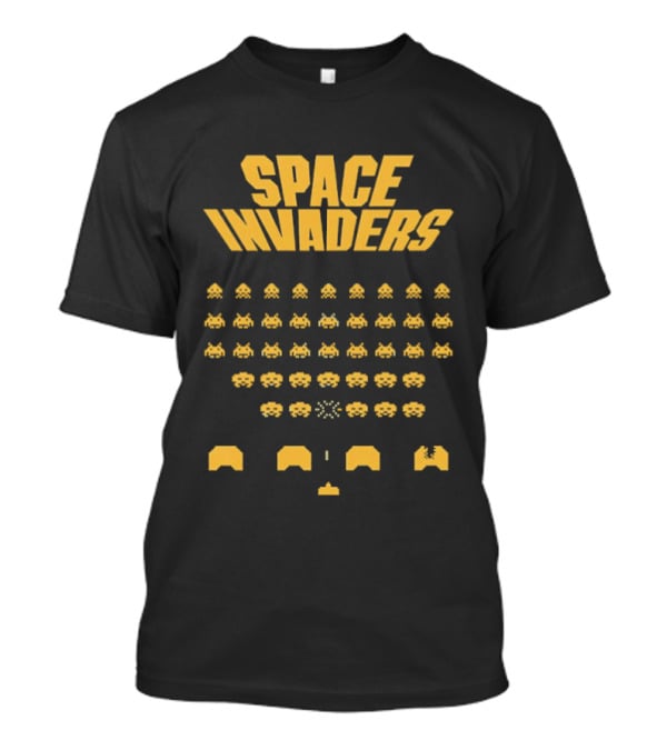 Space Invaders Retro Arcade Game Alien Invasion T-Shirt