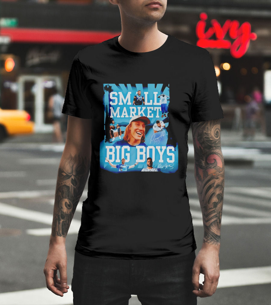 Small Market Big Boys Trevor Lawrence Jacksonville Jaguars Playoffs 2016 T-Shirt