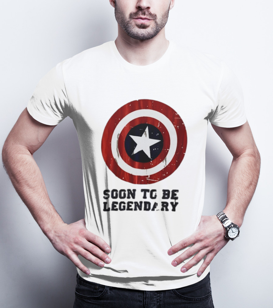 Captain America Shield Soon To Be Legendary Marvel T-Shirt