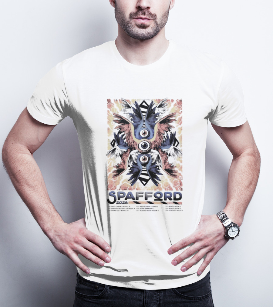 Spafford Winter January 2026 Tour Dates Phoenix Las Vegas Flagstaff Denver Salt Lake City T-Shirt