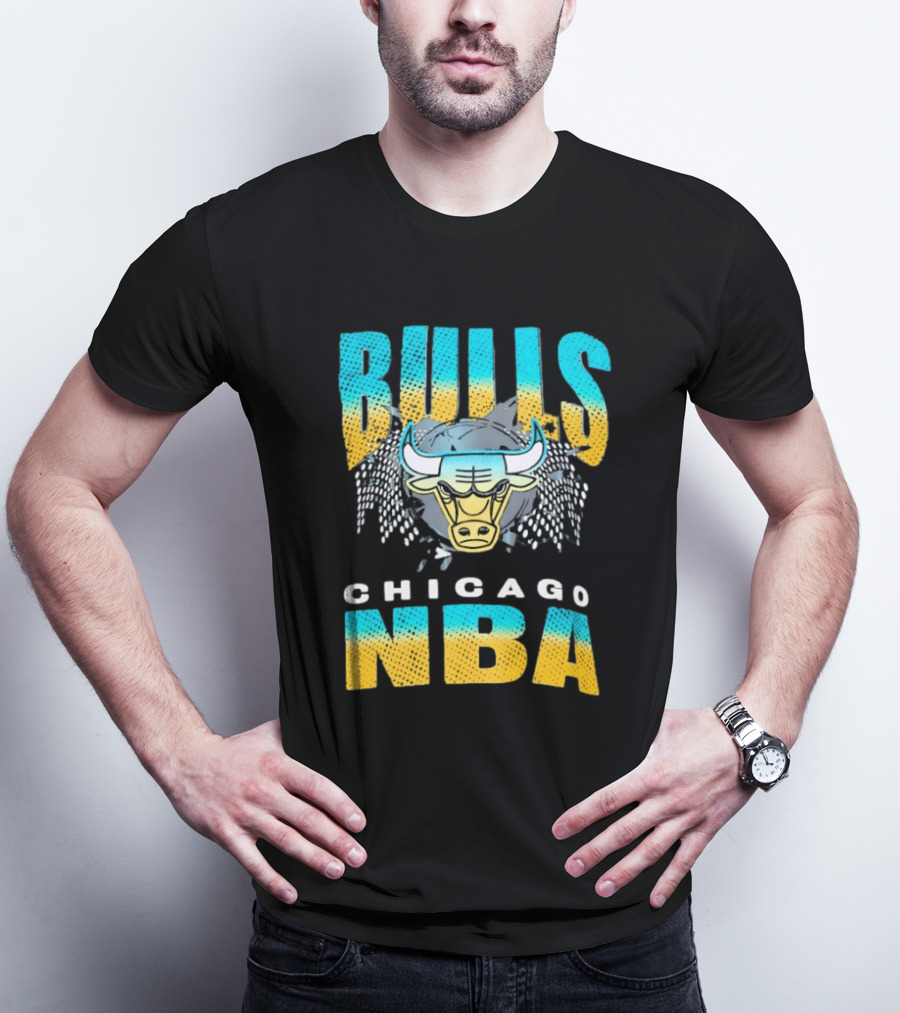 Chicago Bulls NBA Head Bull T-Shirt