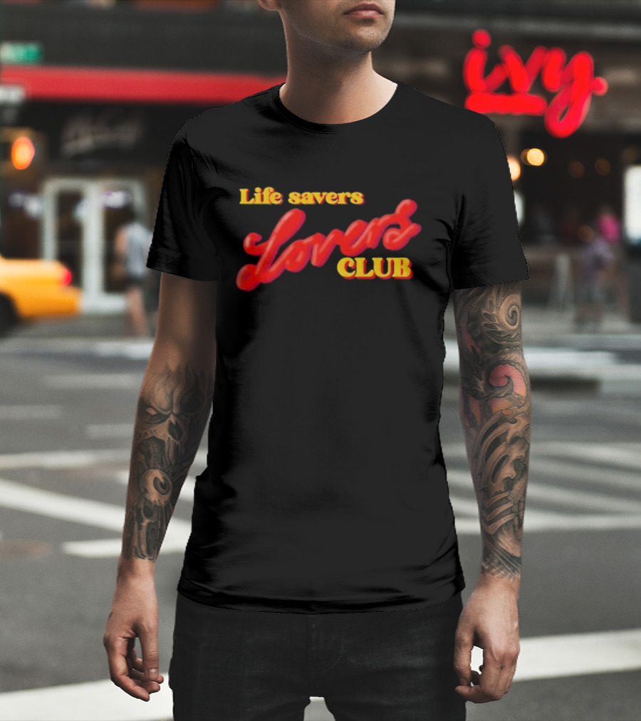 Life Savers Lovers Club Vintage Candy Enthusiasts T-Shirt